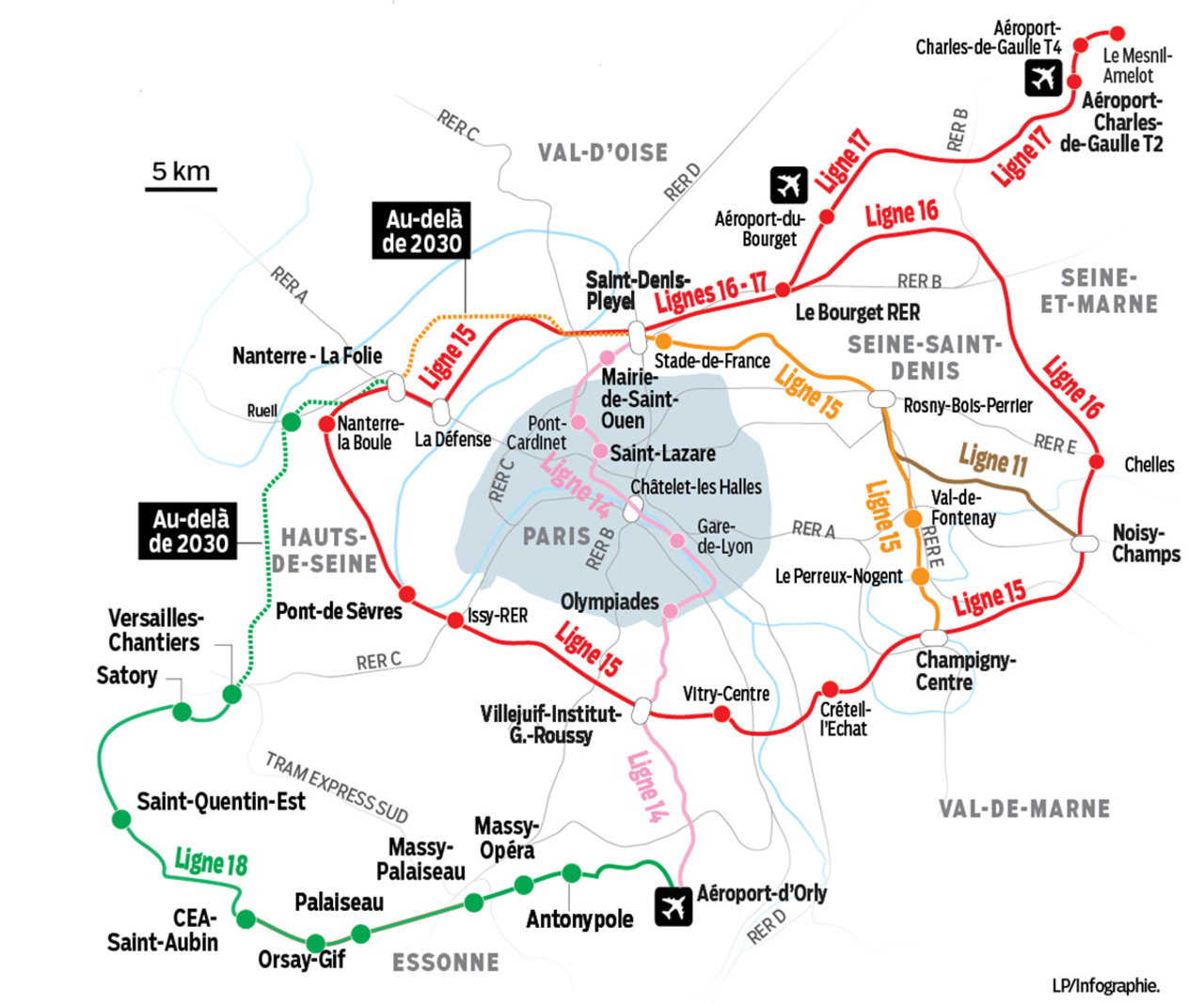 Supermétro du Grand Paris Express : - Actualités | Laforêt Villejuif ⇔ ...