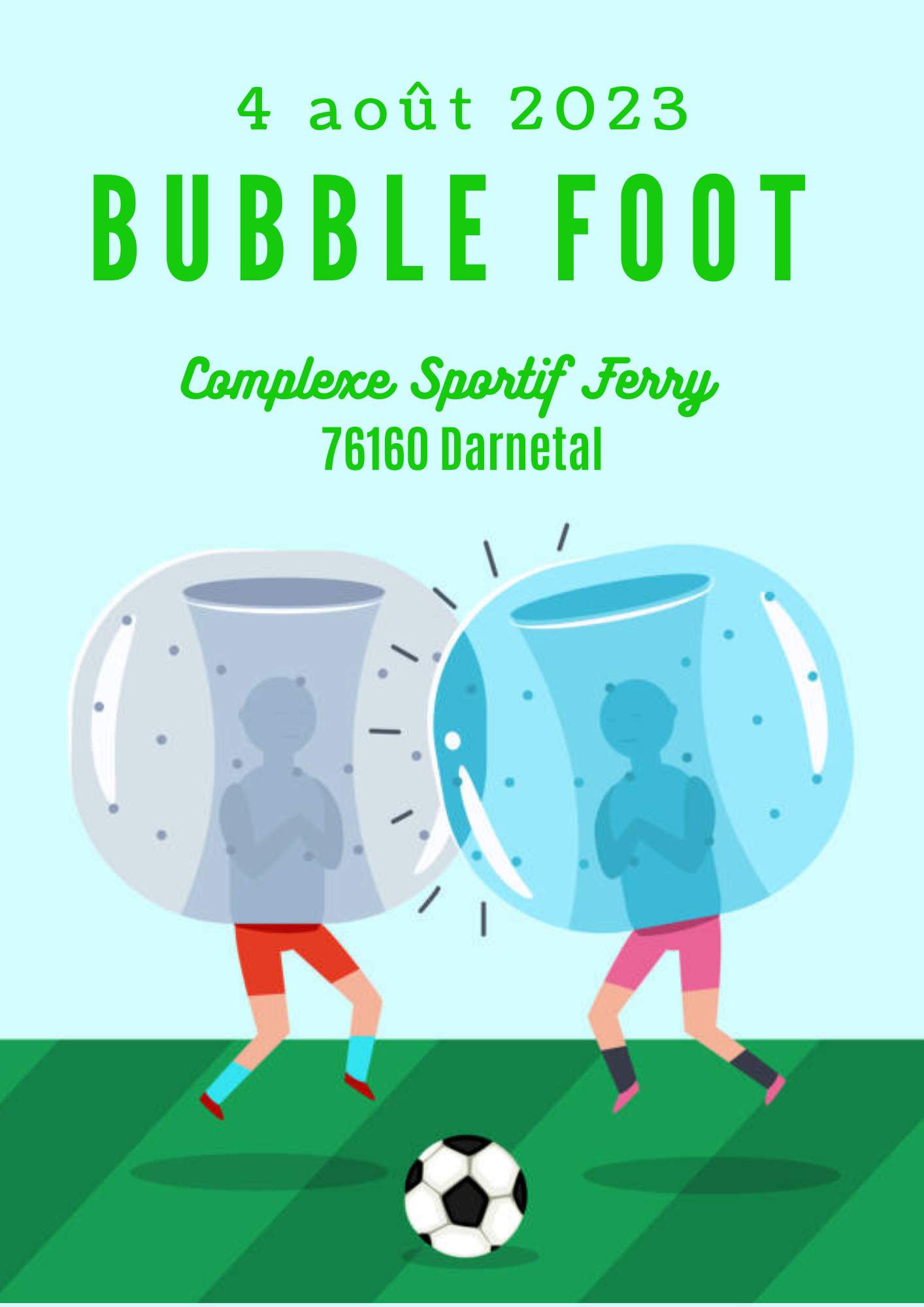 BUBBLE FOOT à Darnétal ! - Actualités | Laforêt DARNETAL ⇔ Laforêt ...