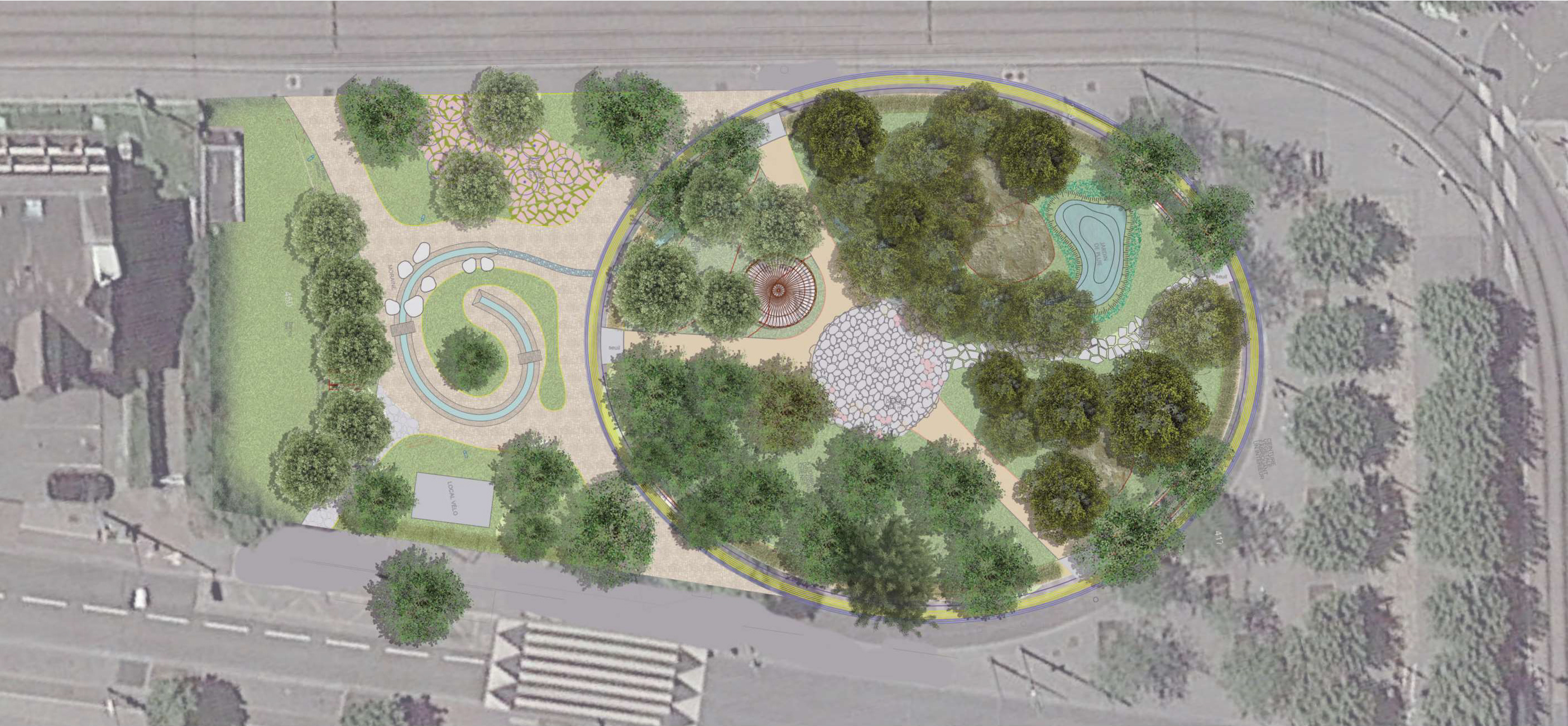 Titre : Le Forum de l’Ill à Illkirch : Un Projet de Végétalisation pour ...